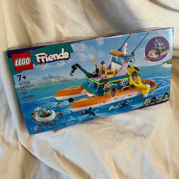 Lego | Toys | Nisb Lego Friends Sea Rescue Boat Dolphin Building Set ...